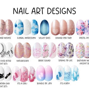 CS NAIL ART Designs Nail Strips * 100% Real Nail Polish * Made in the U ...
