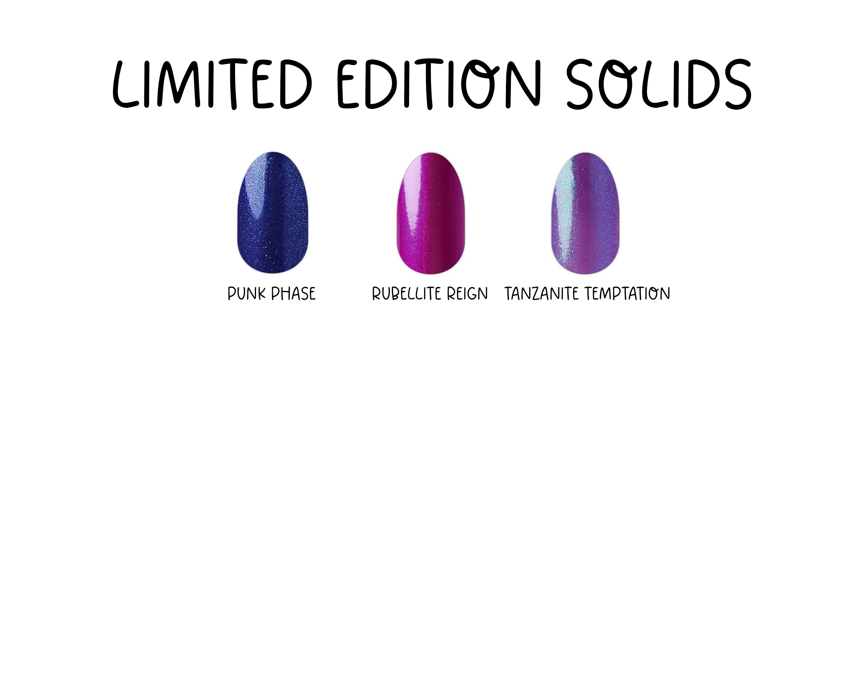 CS SOLID Nail Strips 100% Real Nail Polish Made in the USA Many Colors ...