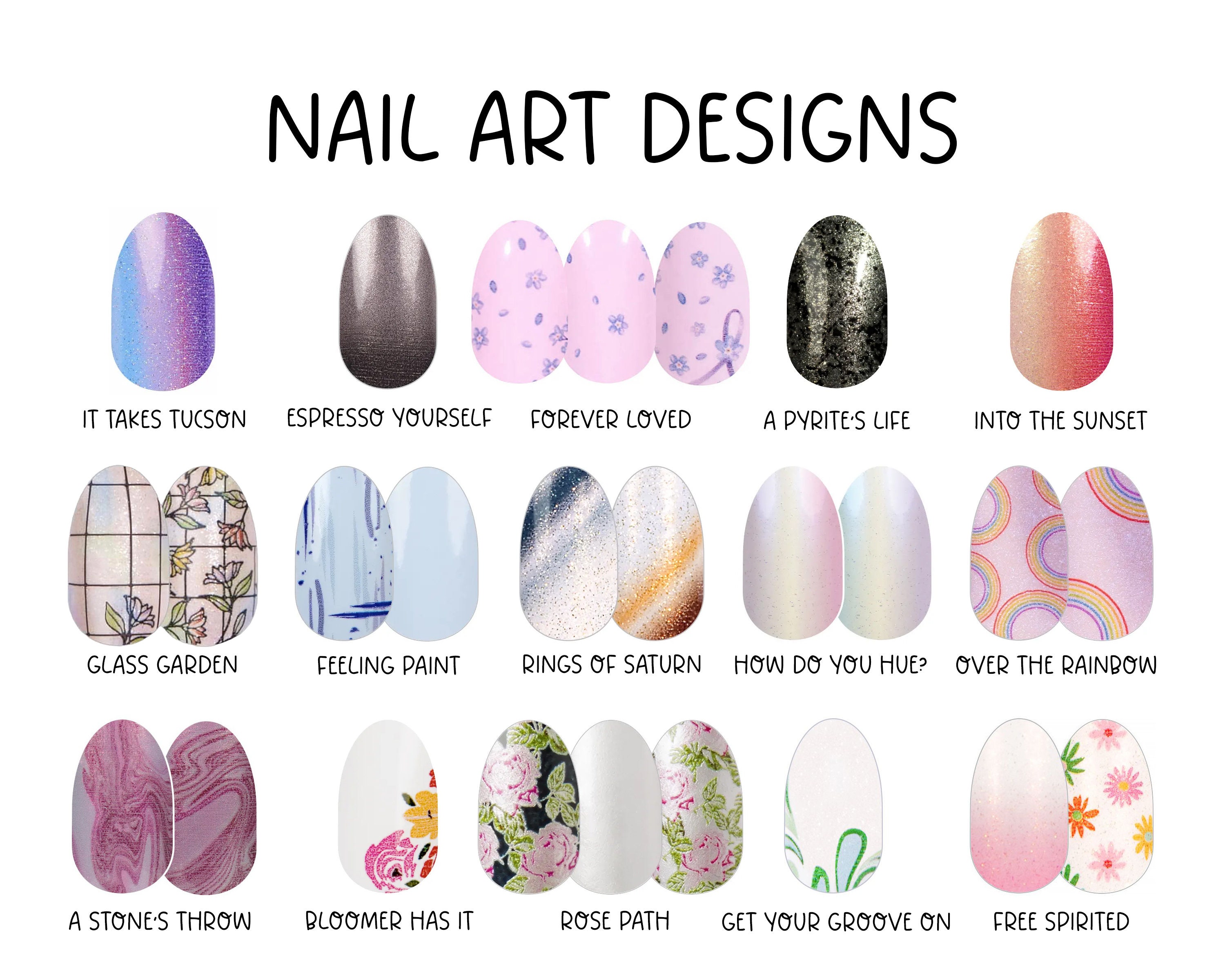 CS NAIL ART Designs Nail Strips 100% Real Nail Polish Made in the U.S.A ...