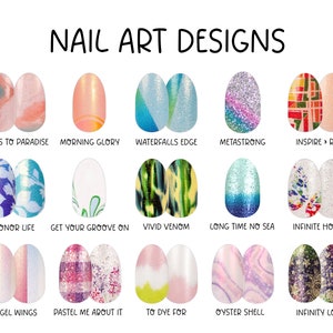 CS NAIL ART Designs Nail Strips 100% Real Nail Polish Made in the U.S.A ...