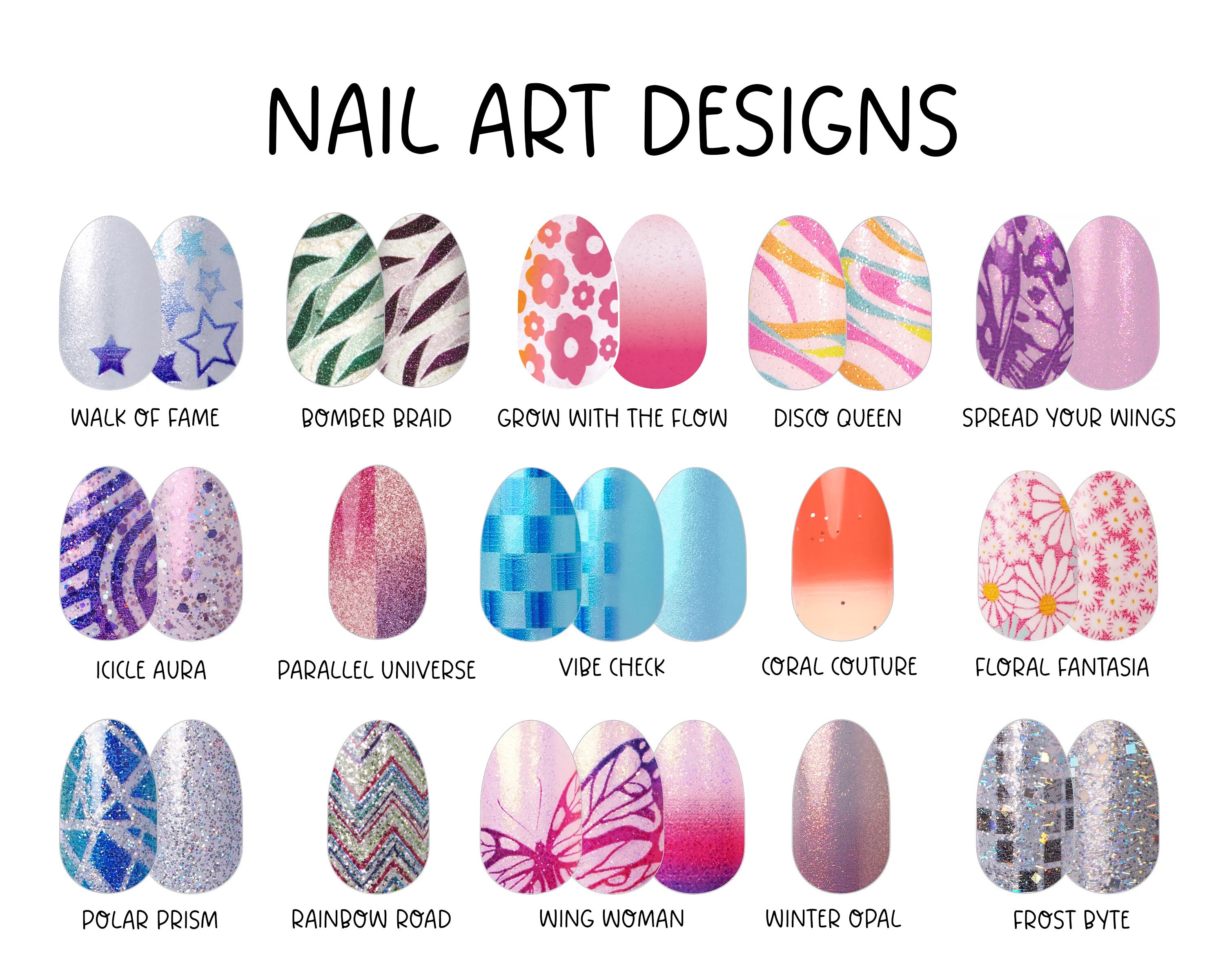 CS NAIL ART Designs Nail Strips 100% Real Nail Polish Made in the U.S.A ...