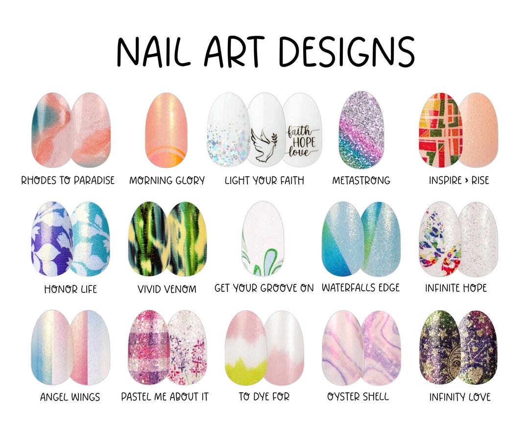 CS NAIL ART Designs Nail Strips 100% Real Nail Polish Made in the U.S.A ...