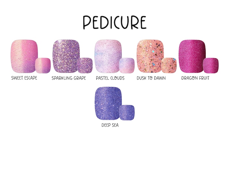 Color Street PEDICURE Nail Strips * 100% Real Nail Polish * Made in the ...