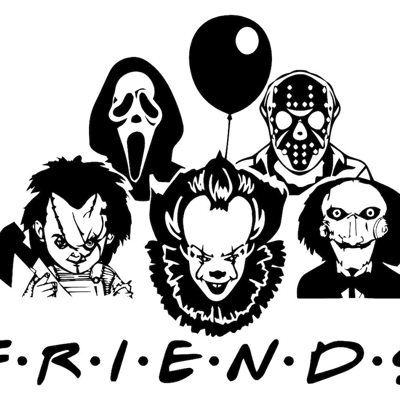 Scary Window Decal - Etsy