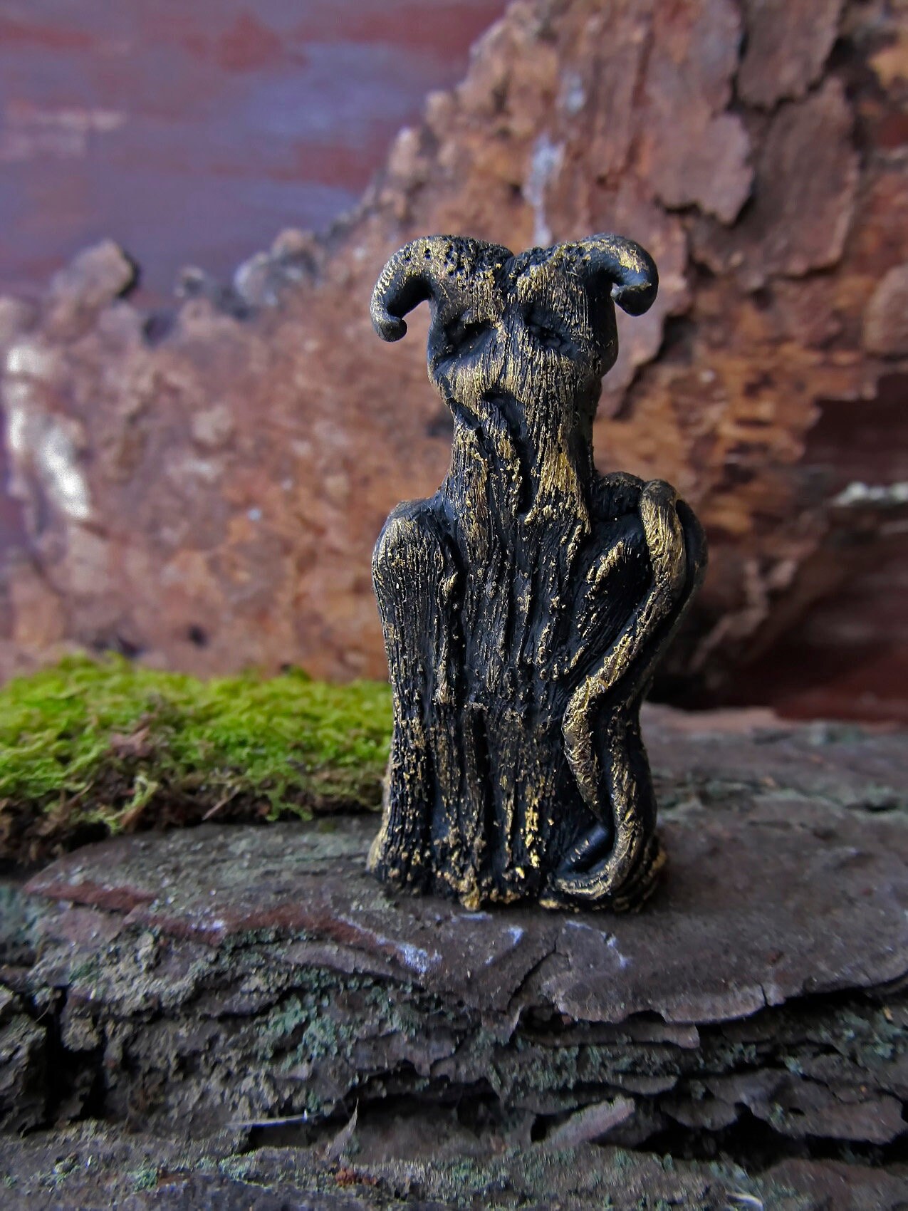 Loki God Beltane Horned Doll Celtic Pagan Doll Vikings Statue - Etsy