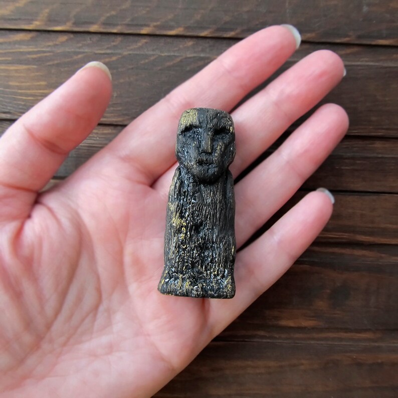 Azazel Figurine Fallen Angel Figure Demon Desert Small Amulet Pagan Art ...