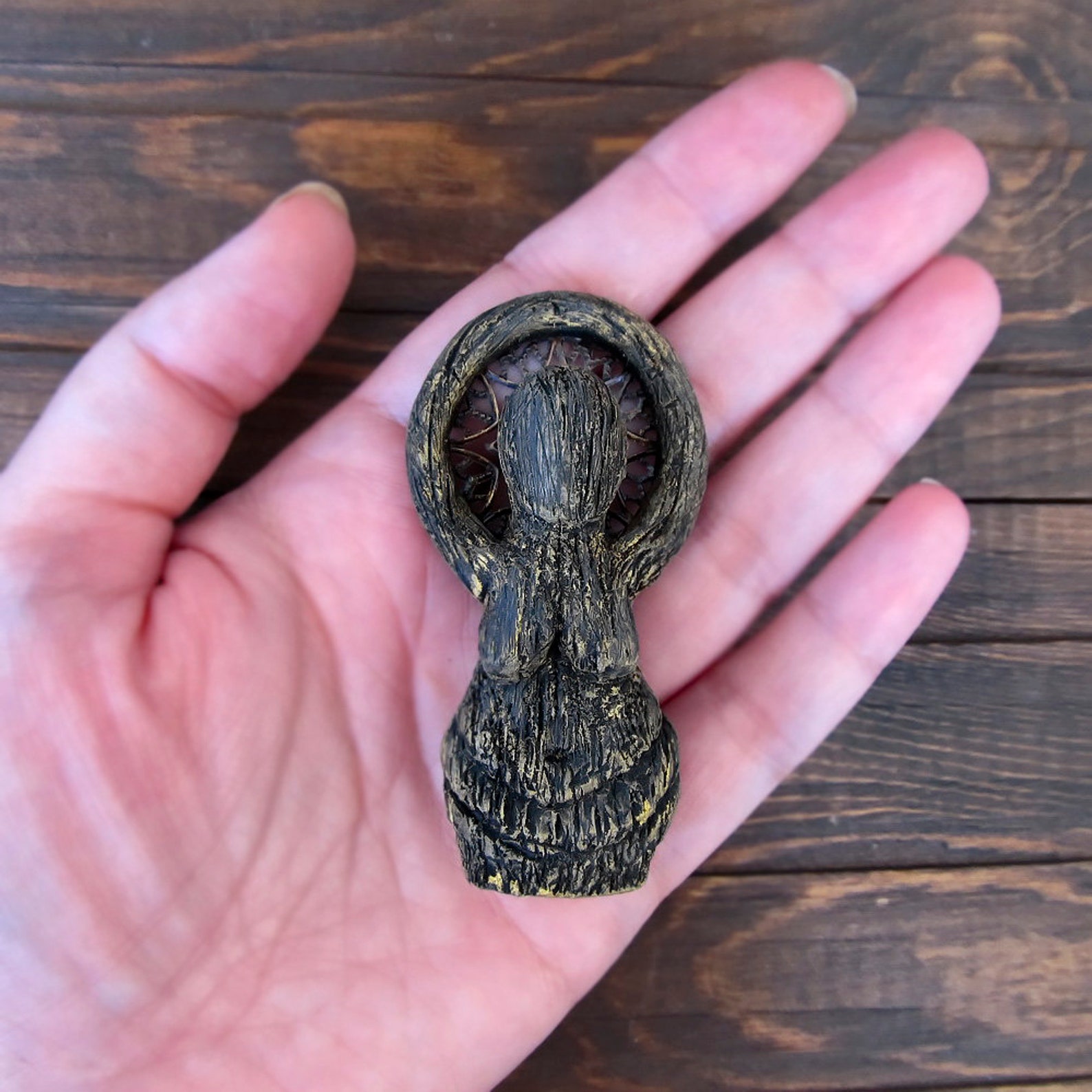 Sun Goddess Figurine Sun Deities Litha Altar Sol Statue Sunna Fertility ...