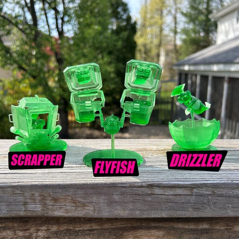 Splatoon 3 Salmonid Figures - Etsy