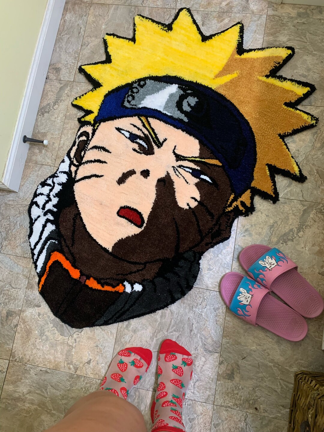 Custom Anime Rugs Anime Rug Tufted Rug Custom Business Logo Rugs Mirror ...
