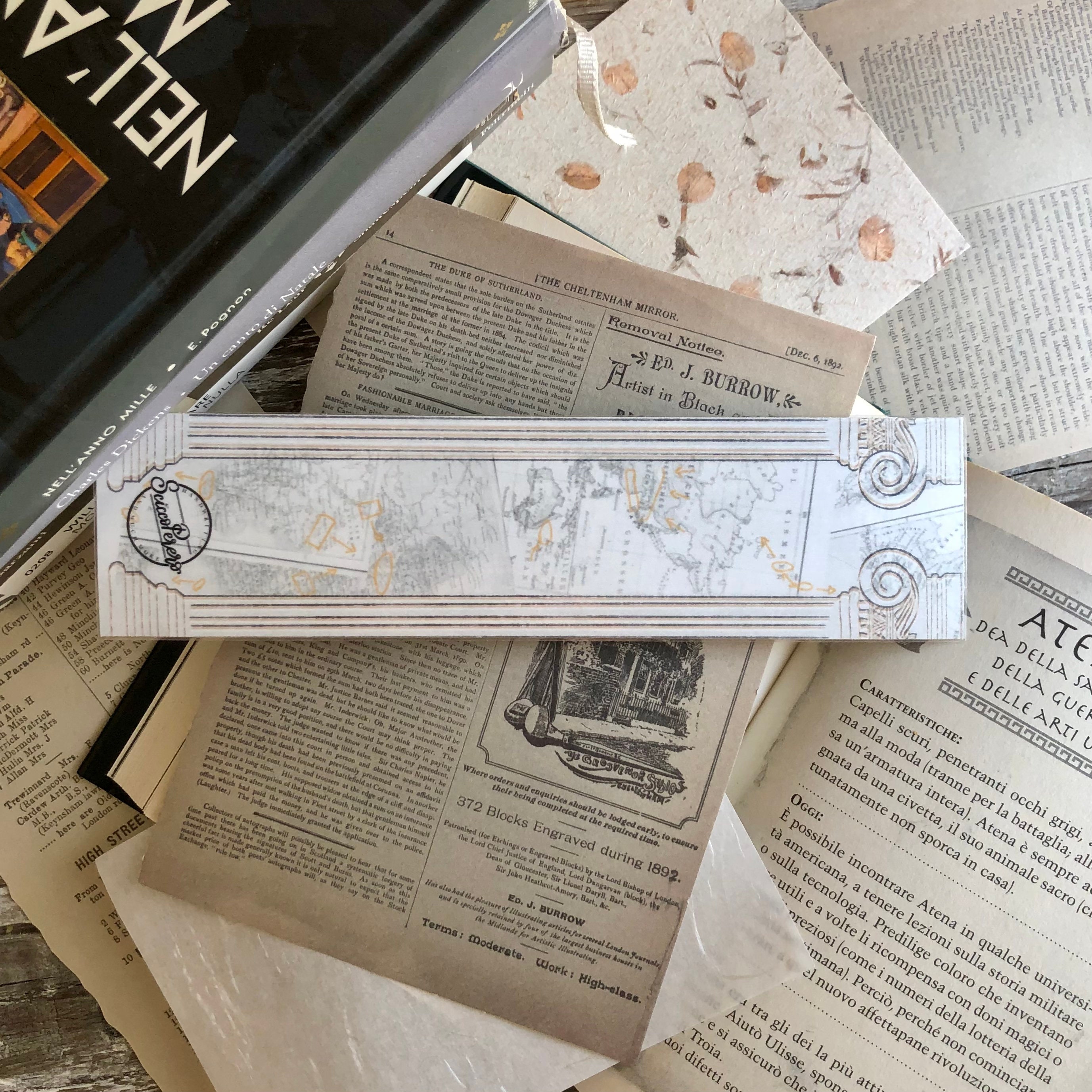 Child of Athena Bookmark, Percy Jackson Bookmark, Personalised Bookmark ...