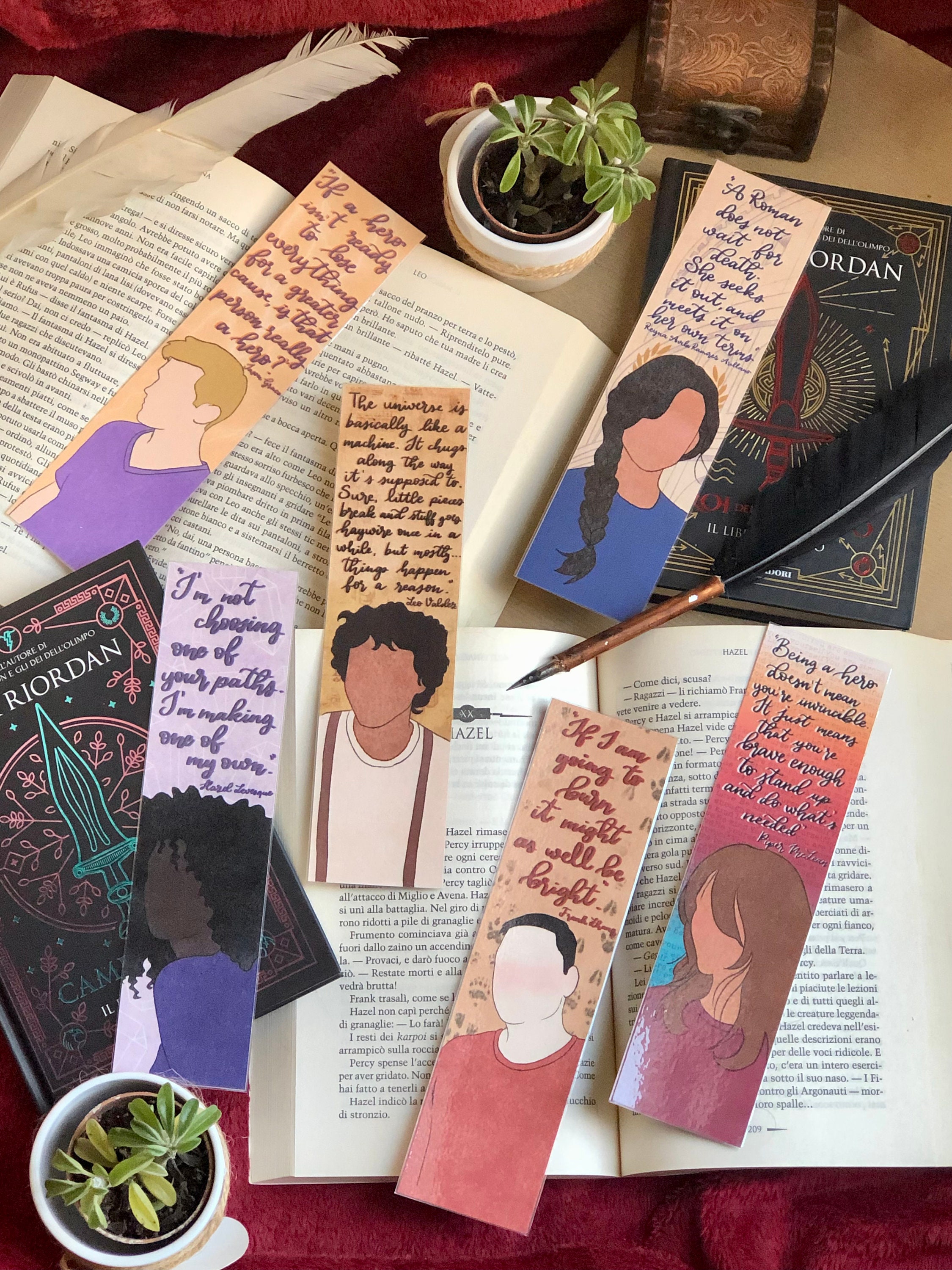 Piper Mclean Bookmark Percy Jackson Heroes of Olympus - Etsy