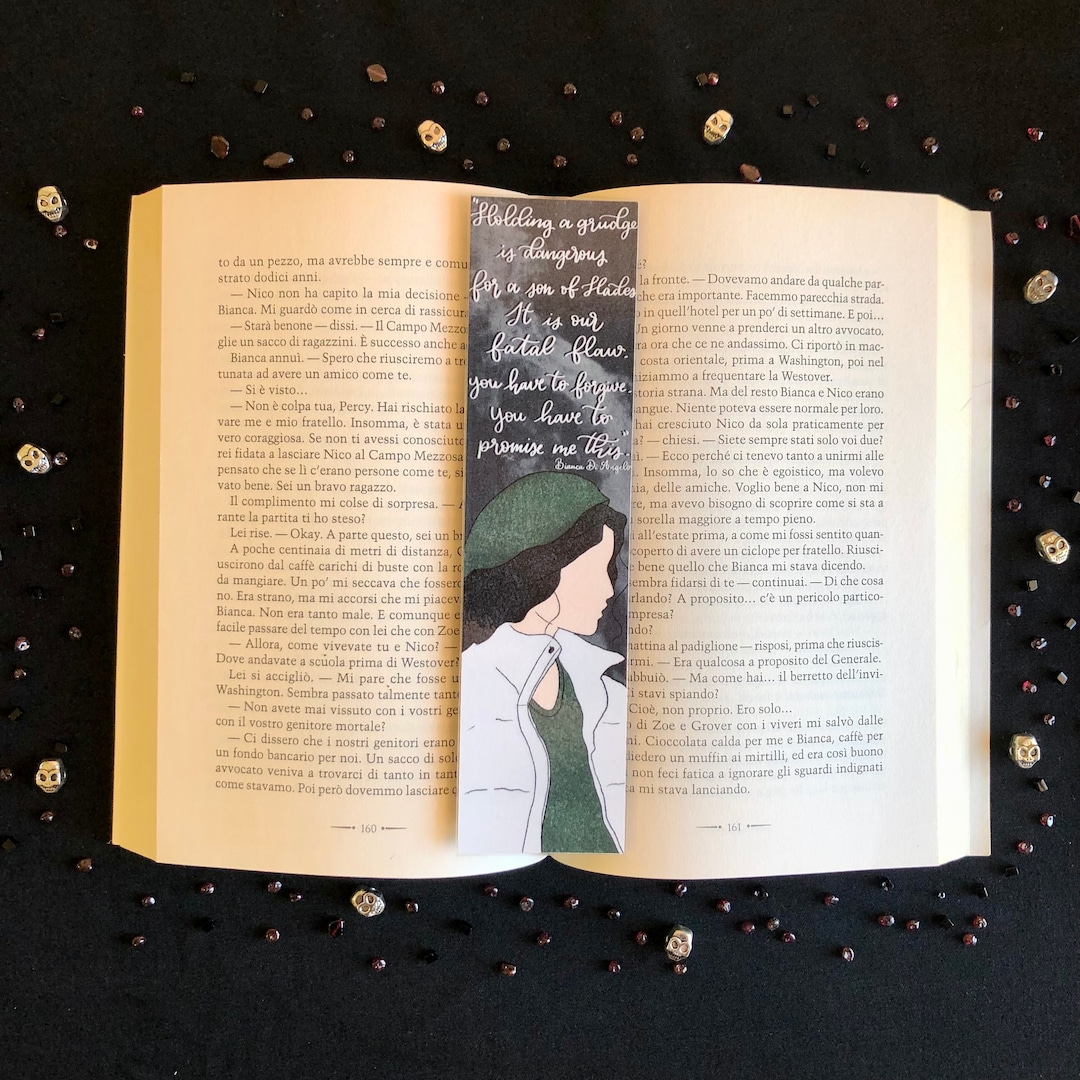 Bianca Di Angelo Bookmark Percy Jackson - Etsy