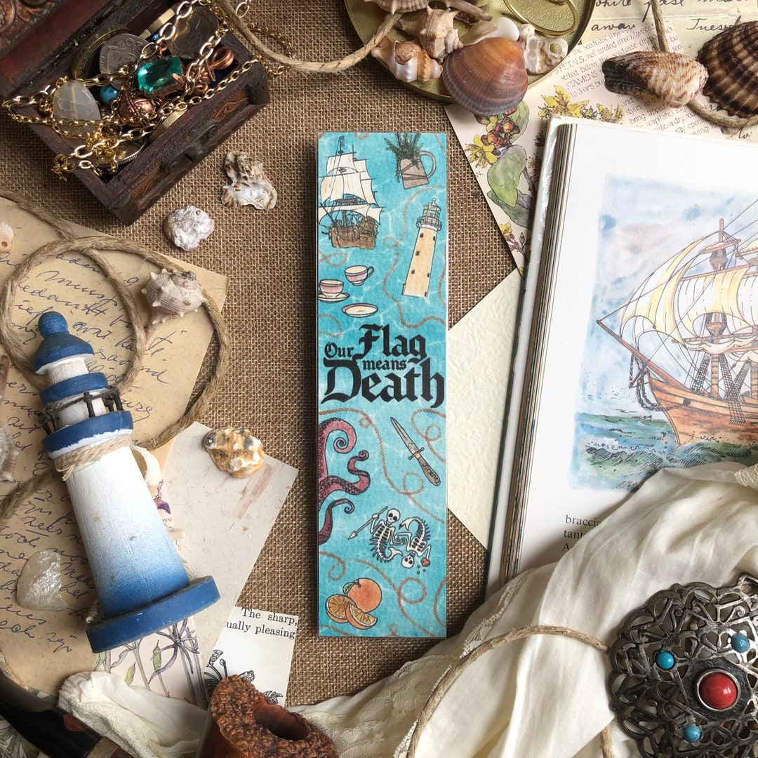 Our Flag Means Death Bookmark, OFMD TV Series Bookmark, Double Sided ...