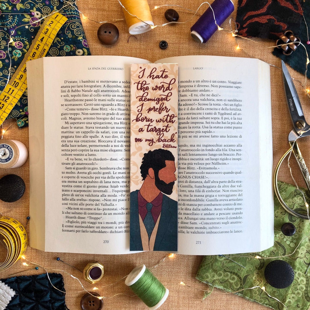 Blitzen Bookmark Magnus Chase and the Gods of Asgard - Etsy