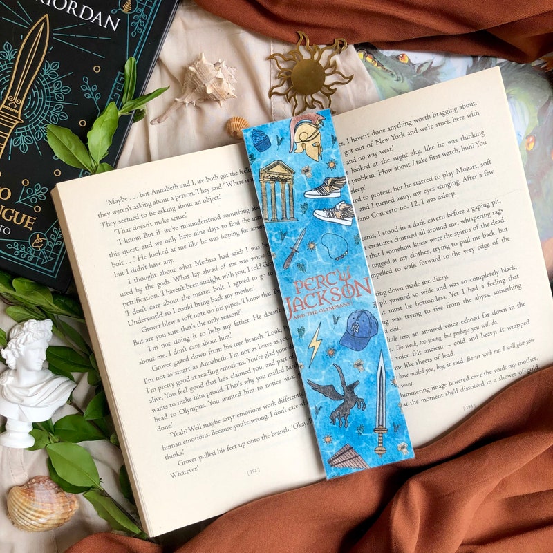 Percy Jackson Bookmark - Etsy