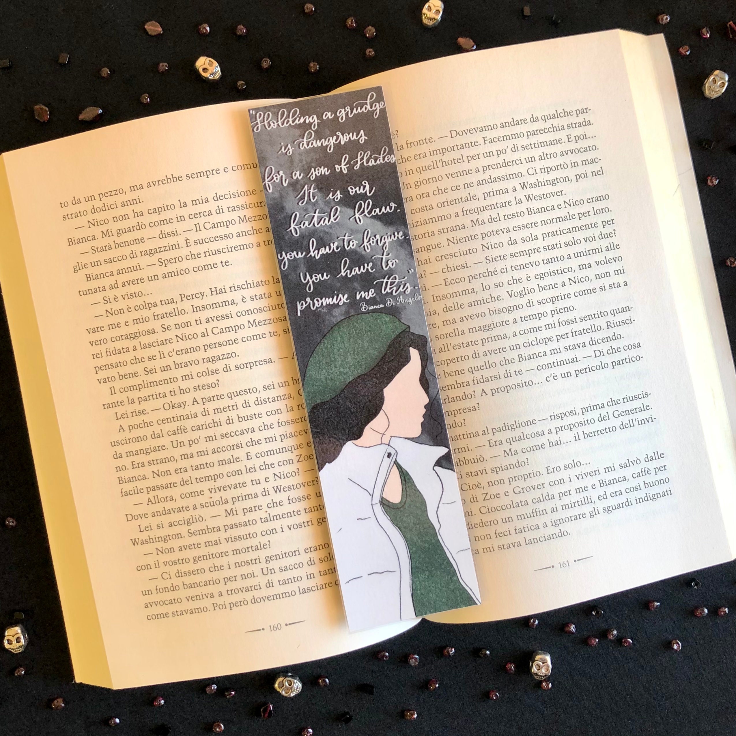 Bianca Di Angelo Bookmark Percy Jackson - Etsy