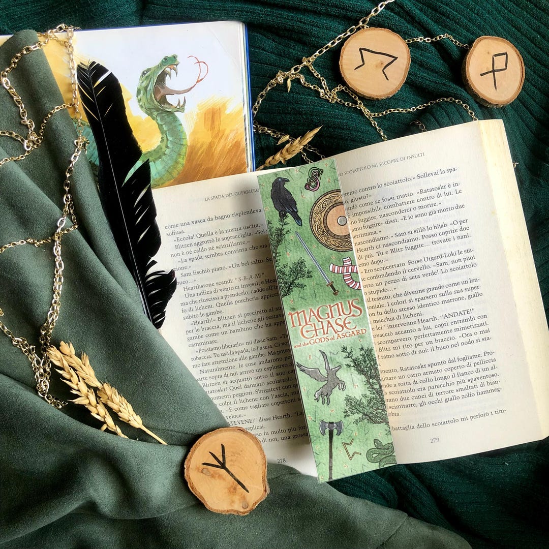 Magnus Chase and the Gods of Asgard Double Sided Pattern Bookmark ...