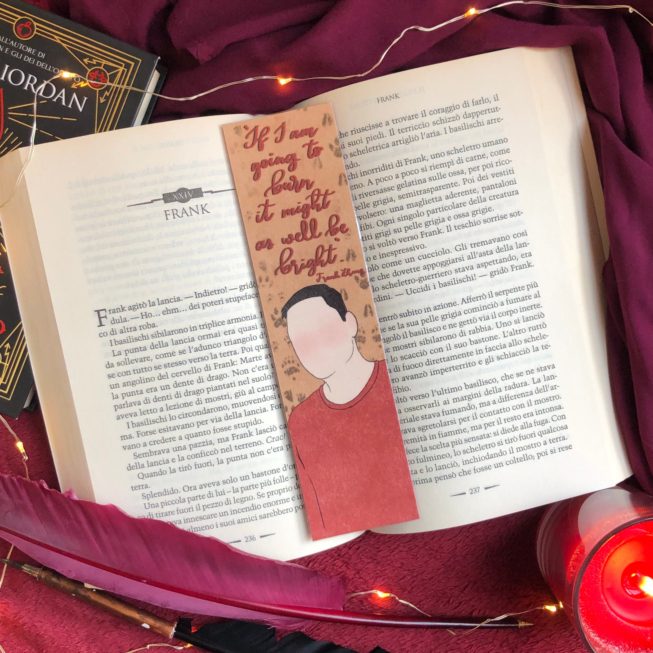 Frank Zhang Bookmark Percy Jackson Heroes of Olympus - Etsy