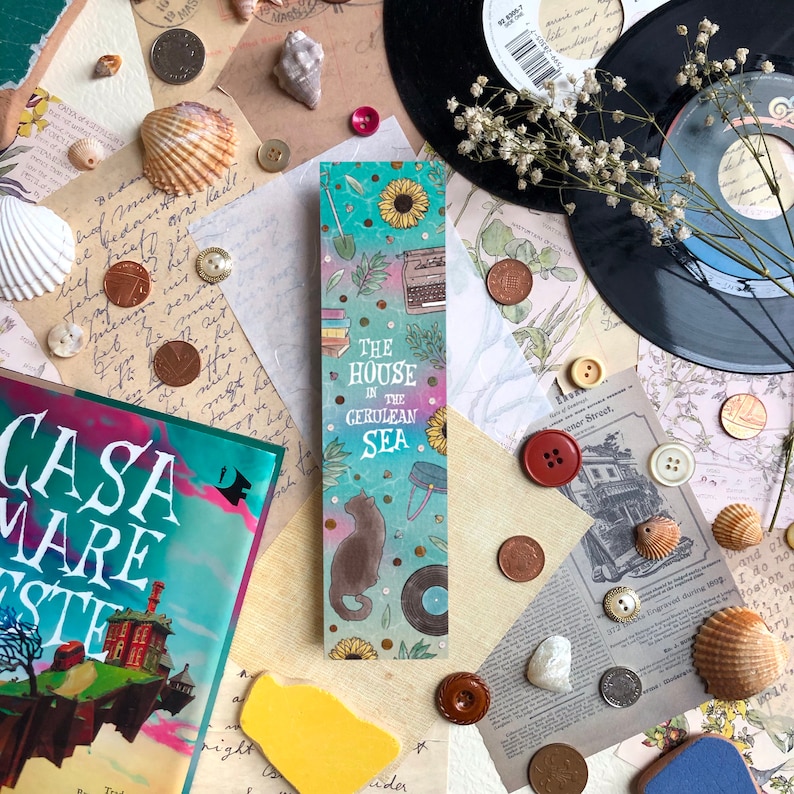 The House in the Cerulean Sea Pattern Bookmark - Etsy