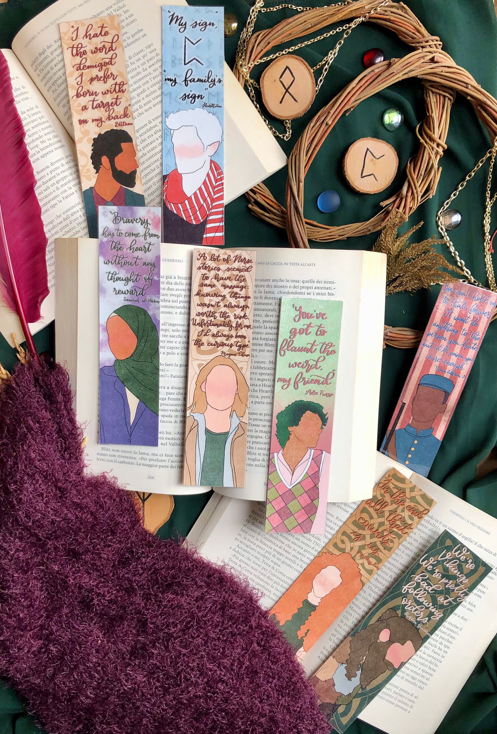 Floor 19 Bookmarks Mallory Keen Halfborn Gunderson T.J. - Etsy