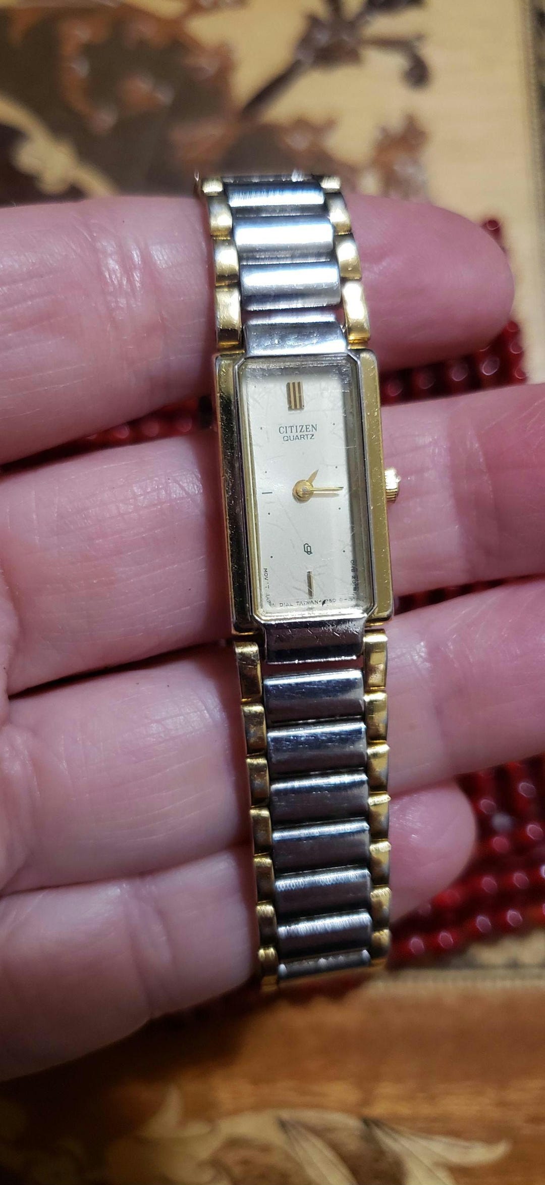 Vintage Dainty Citizen Quartz Gold and Silver Tone Ladies Watch ...