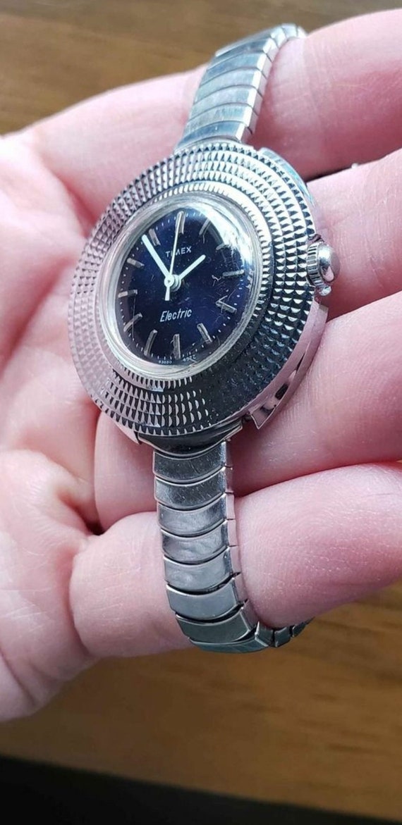 vintage timex electric wrist - Gem