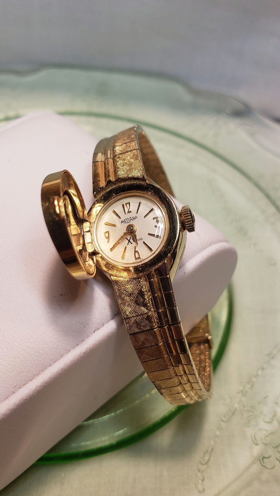 Rare Vintage Peek-a-boo Swiss Made Mechanical Ladies Wrist Watch ...