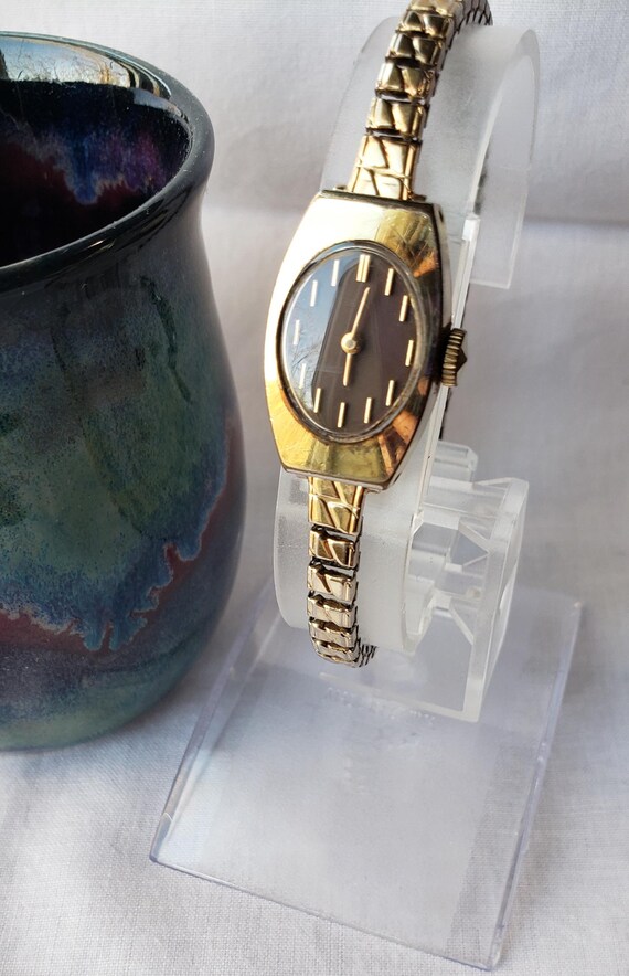 Rare Vintage 1970's Seiko Dainty, Sparkling Gold Ladi… - Gem