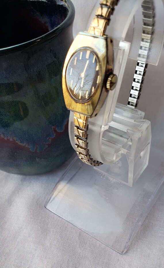 Rare Vintage 1970's Seiko Dainty, Sparkling Gold Ladi… - Gem