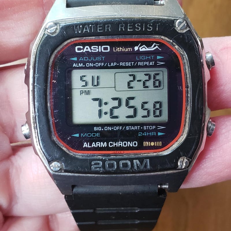 Casio Watches 1980s - Etsy
