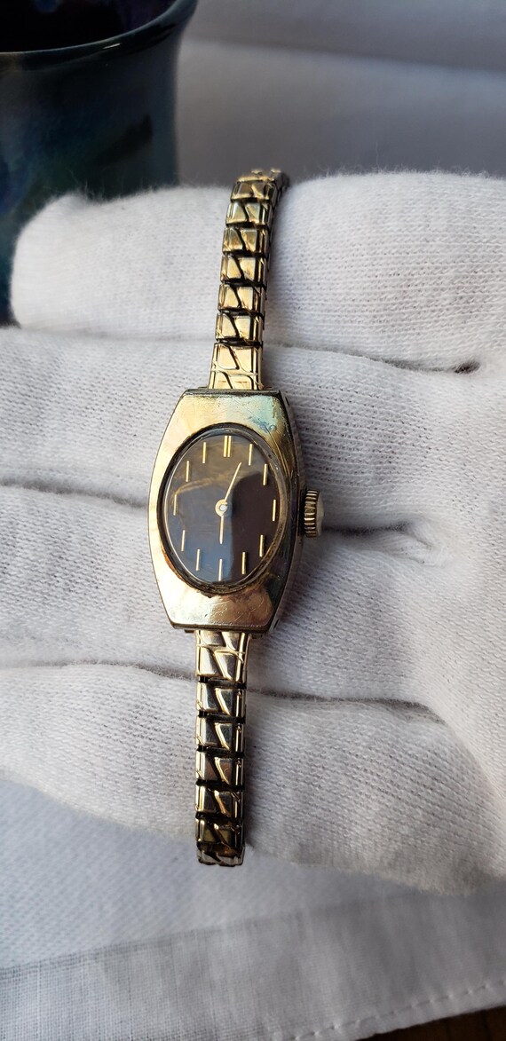 Rare Vintage 1970's Seiko Dainty, Sparkling Gold Ladi… - Gem