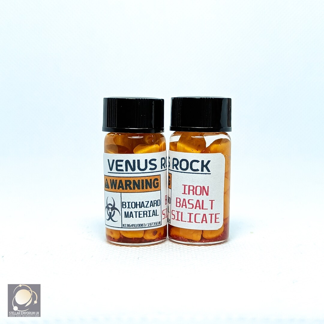 VENUS Rock Replica in Vial, Space Gifts for Nerds, Sci-fi Gift, Nerd ...