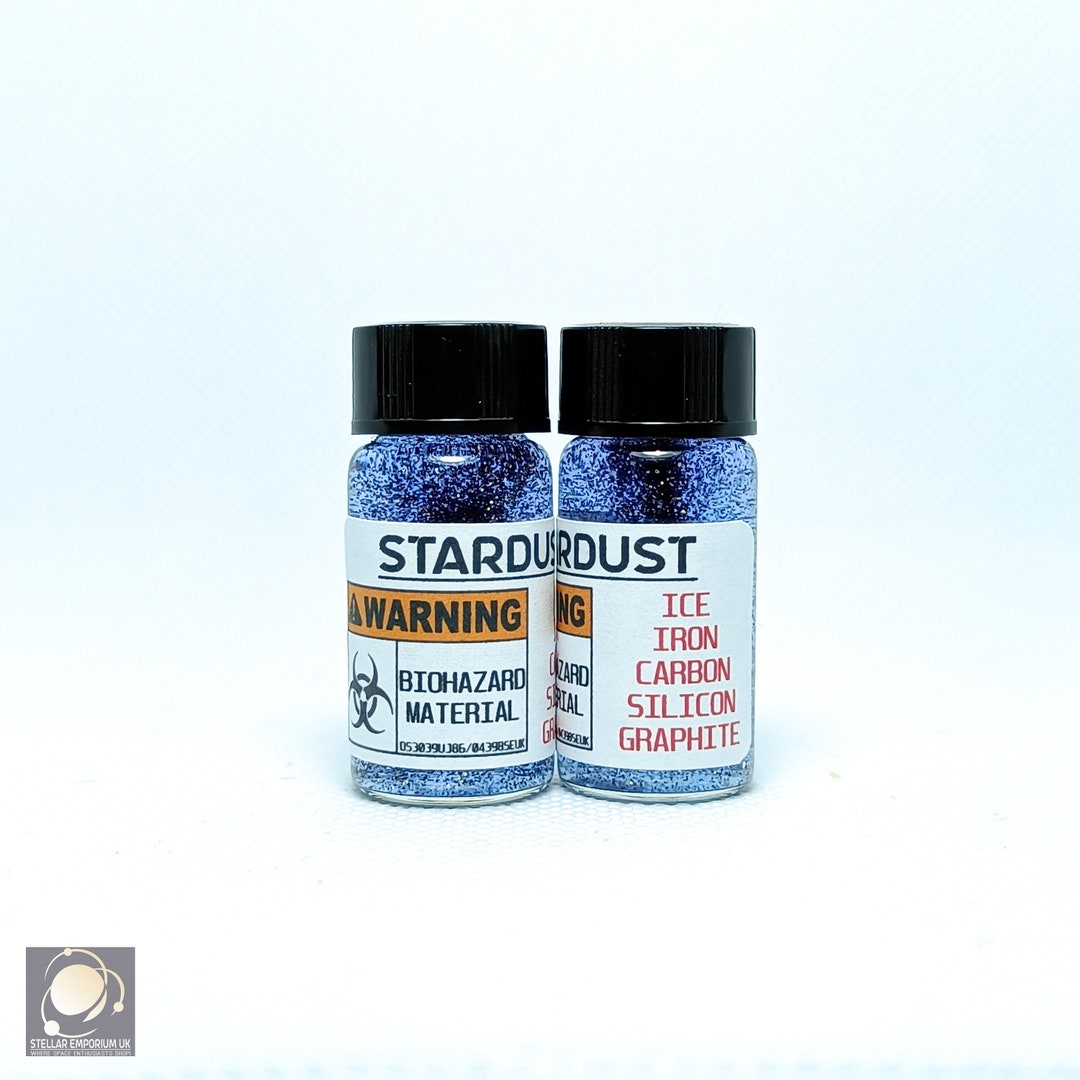 Real STARDUST Replica in Vial, Space Gifts for Nerds, Sci-fi Gifts ...