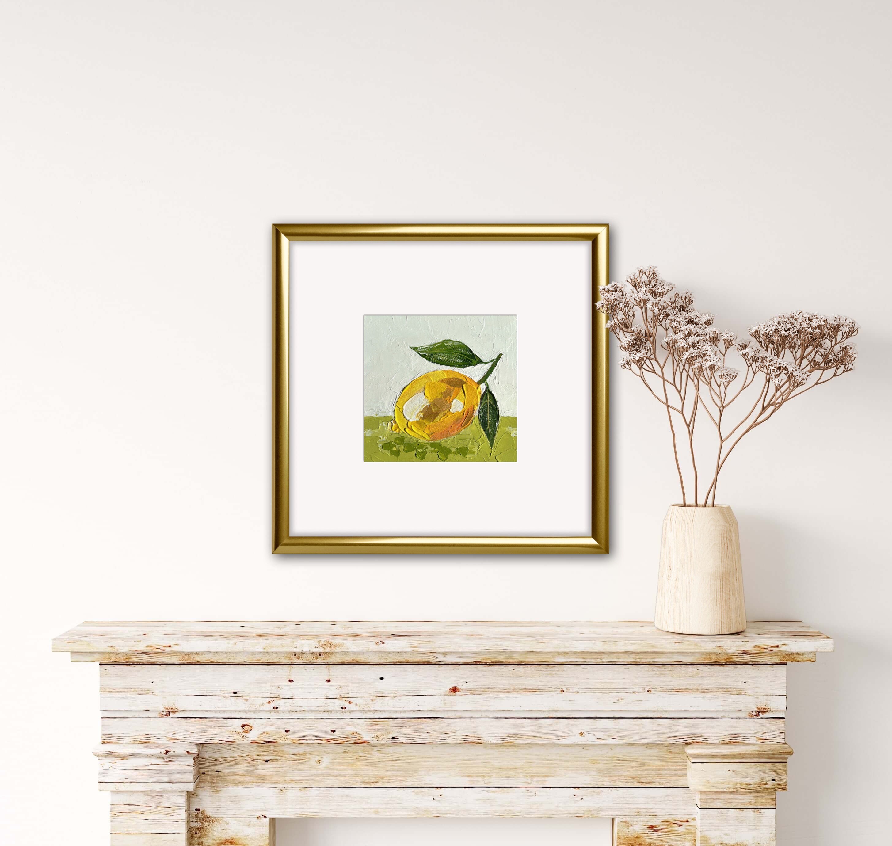 Textured Citrus Wall Art, 3d Fruit Wall Art, Kitchen Lemon Wall Art ...