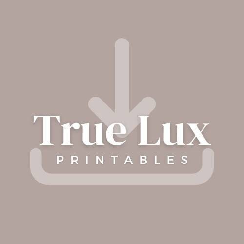 TrueLuxPrintables - Etsy