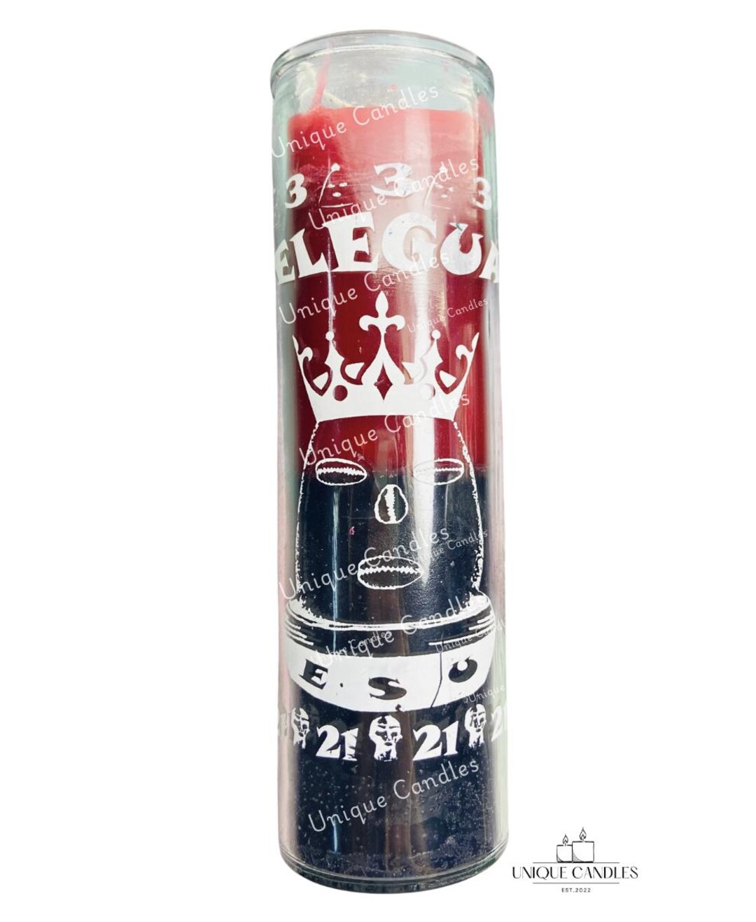 Elegua Candle Vela Elegua Etsy