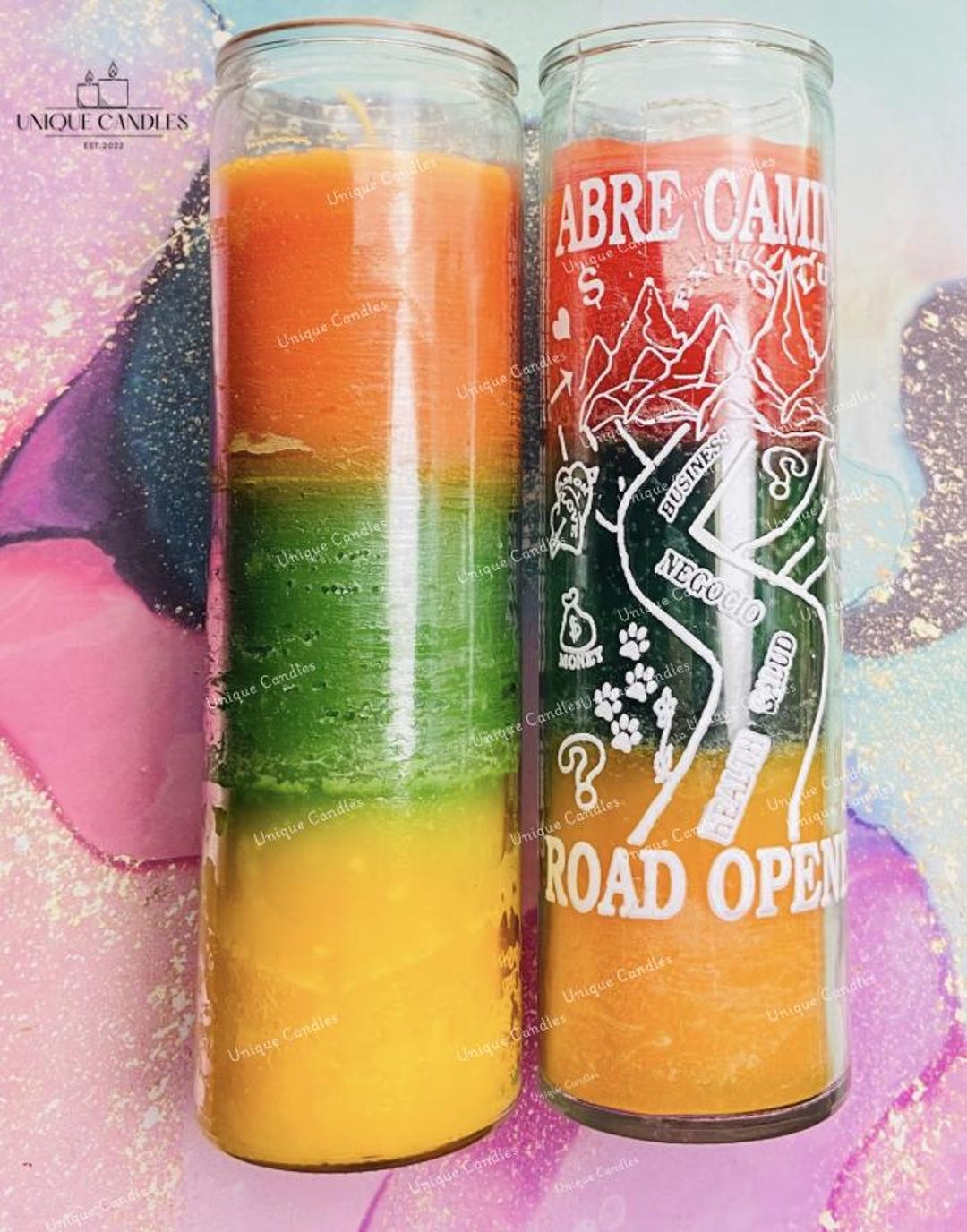 Open Roads, Road Opener Candles, Success and Prosperity, Abre Camino ...