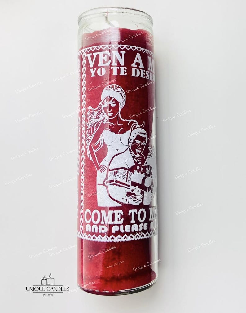 Come to Me and Please Me, Ven a Mi Y Te Deseo, Love Candle, Vela De ...