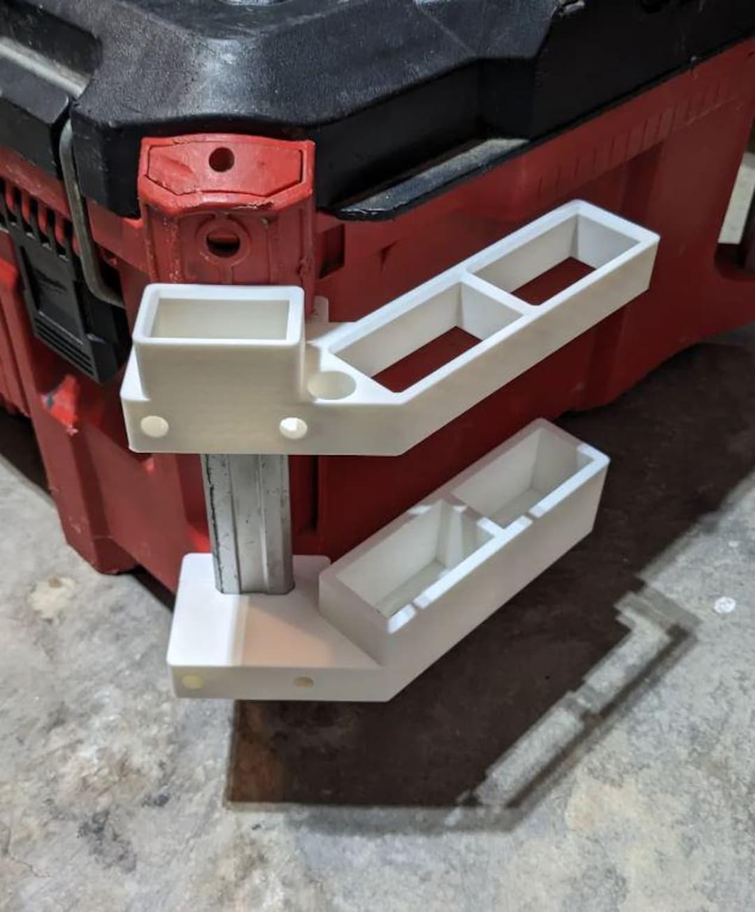 Rail Clamp Level Holder for Milwaukee Packout: Secure Tool Storage - Etsy