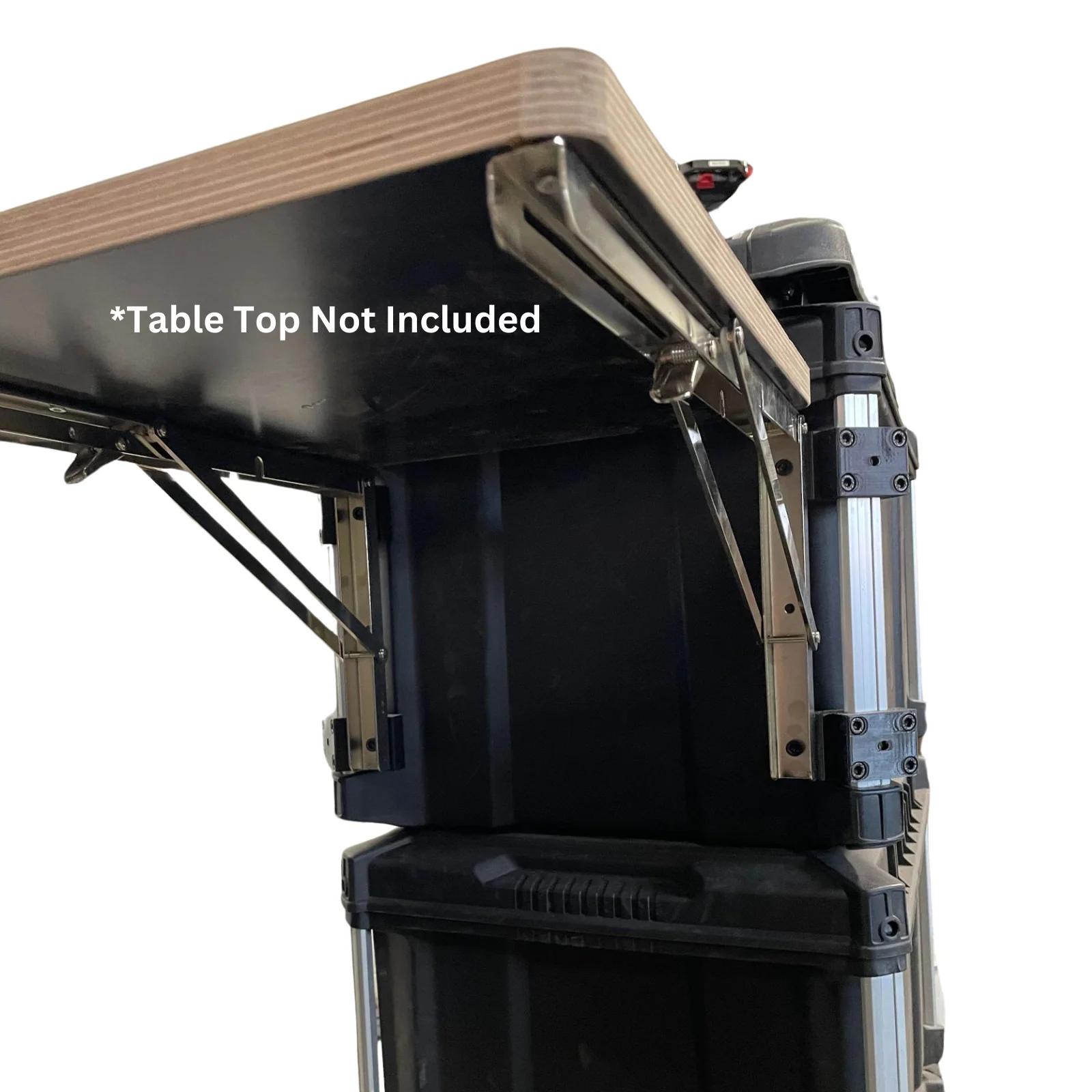 Milwaukee Packout Folding Table Brackets | Flip Table Kit for Custom ...