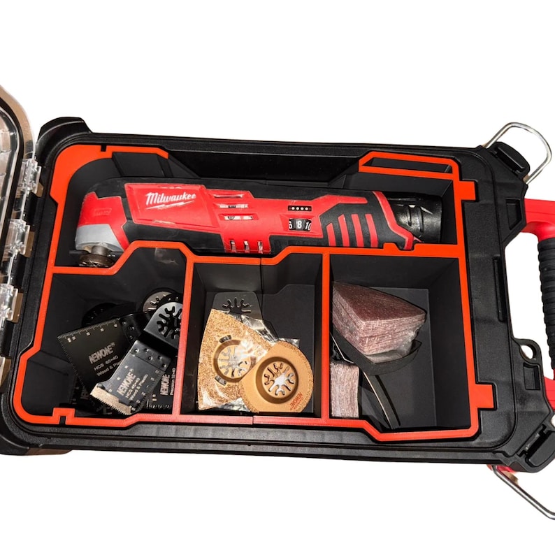 Milwaukee Packout Compact Organizer Insert: M12 Multitool, 3D Printed ...