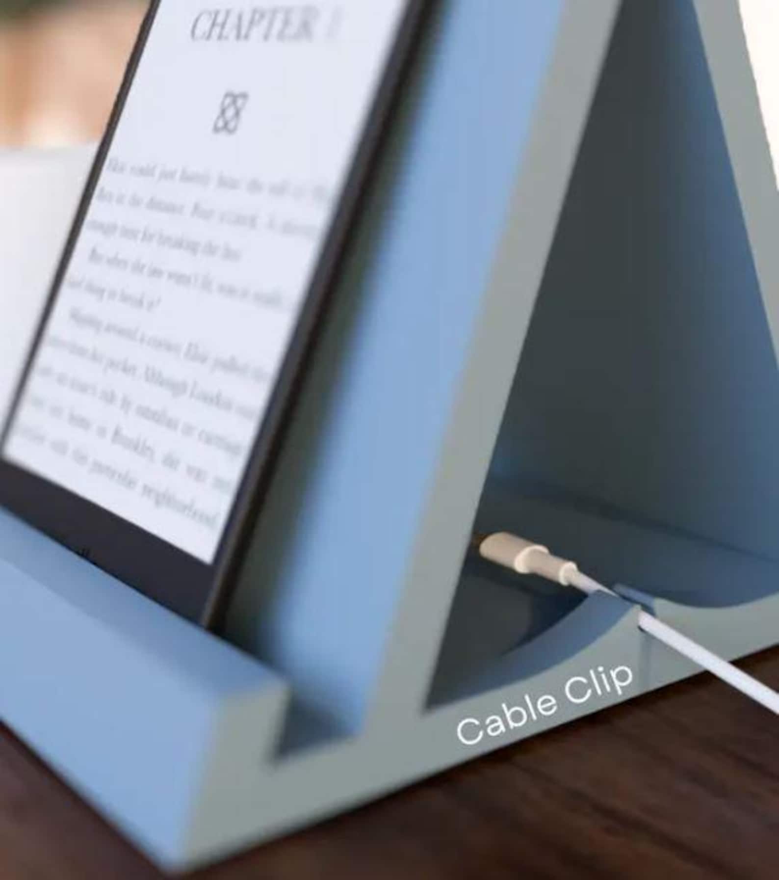 3D Printed Book Nook: Tablet Stand & Coaster - Bedside Reading Rest - Etsy