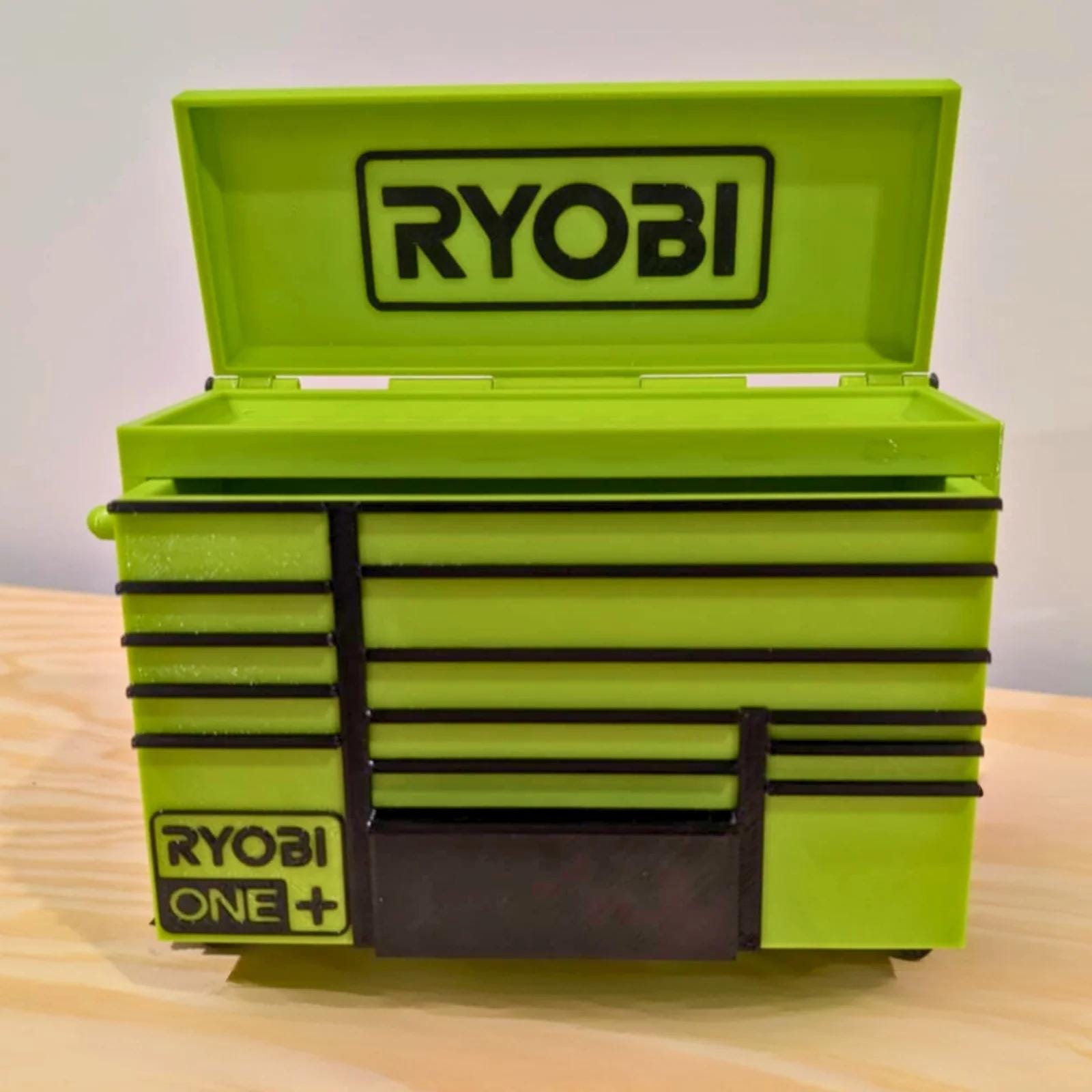 Mini Rolling Tool Box in Green - Organise in Style - Perfect Gift for ...