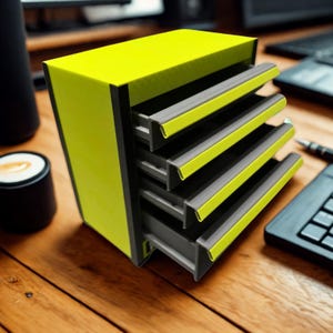 Milwaukee Mini Desktop Toolbox – 4 Drawer Chest | Perfect Gift for Dad ...