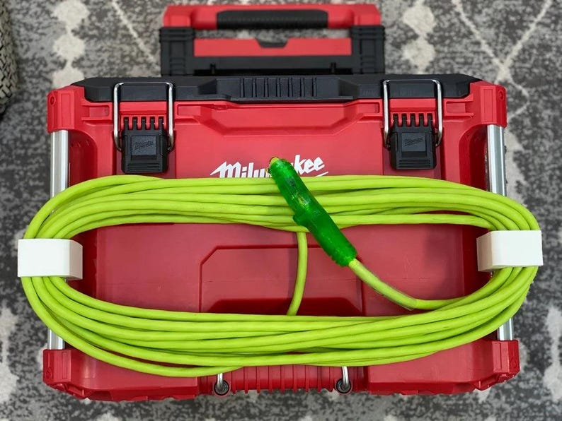Milwaukee Packout Extension Cord Organiser | Custom 3D Printed | Cable ...