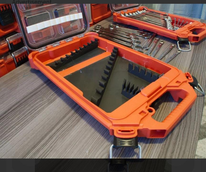 Milwaukee Packout Spanner Holder | Custom Wrench Organiser for Low ...