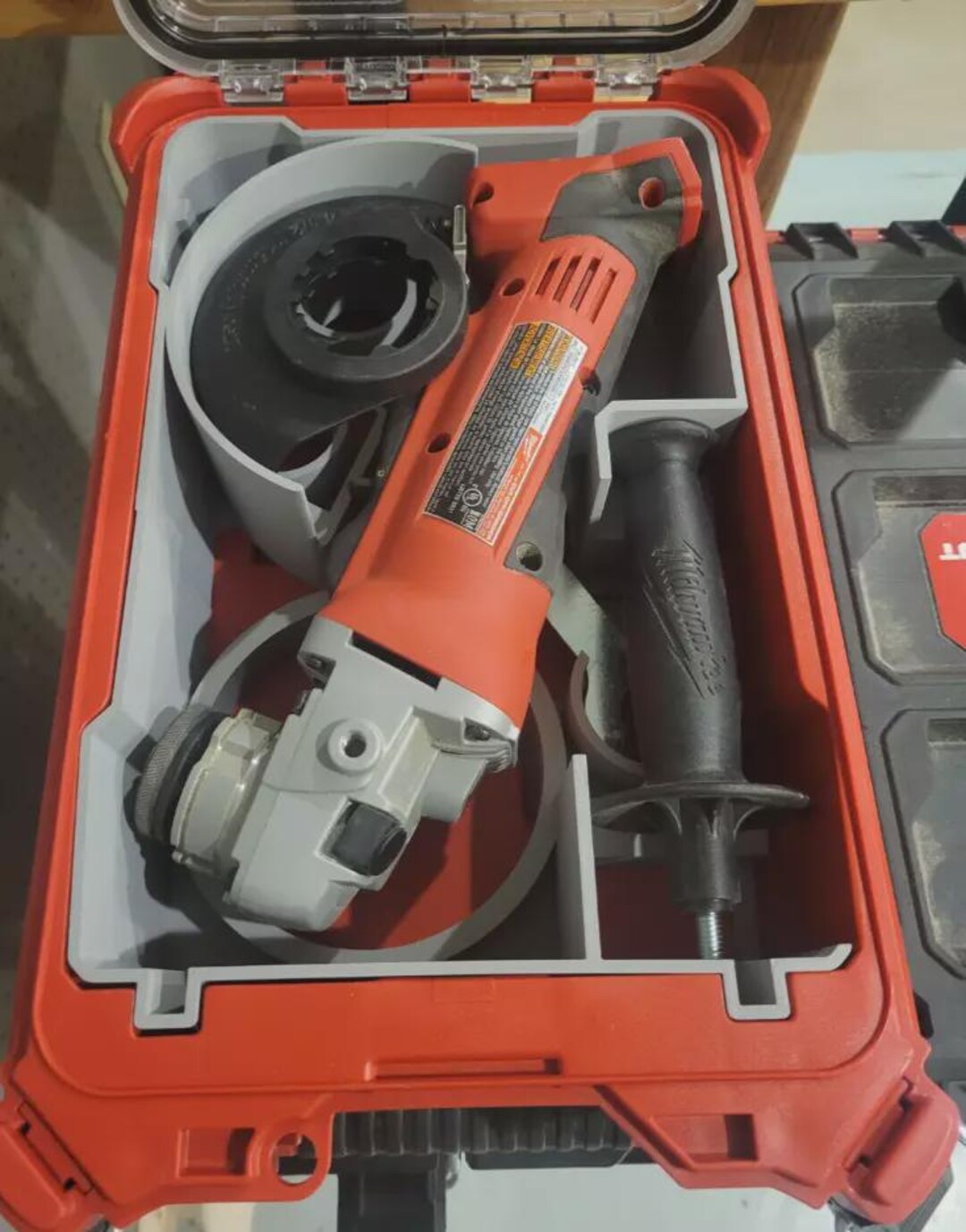 Milwaukee M18 Grinder Holder - for Packout Compact Organiser (48-22 ...
