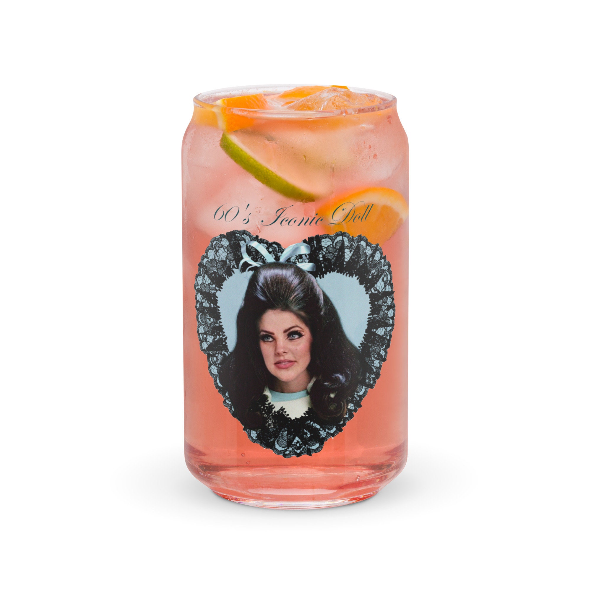 Priscilla Presley Coquette Aesthetic Can-shaped Glass Ballet Girl Core ...