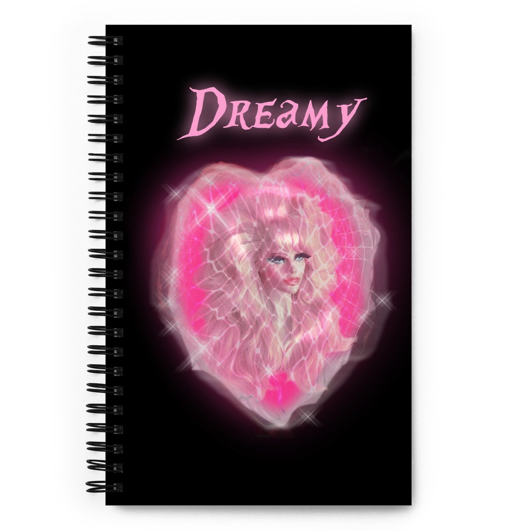90s Barbie Aesthetic Spiral Notebook Pink Girly Journal - Etsy