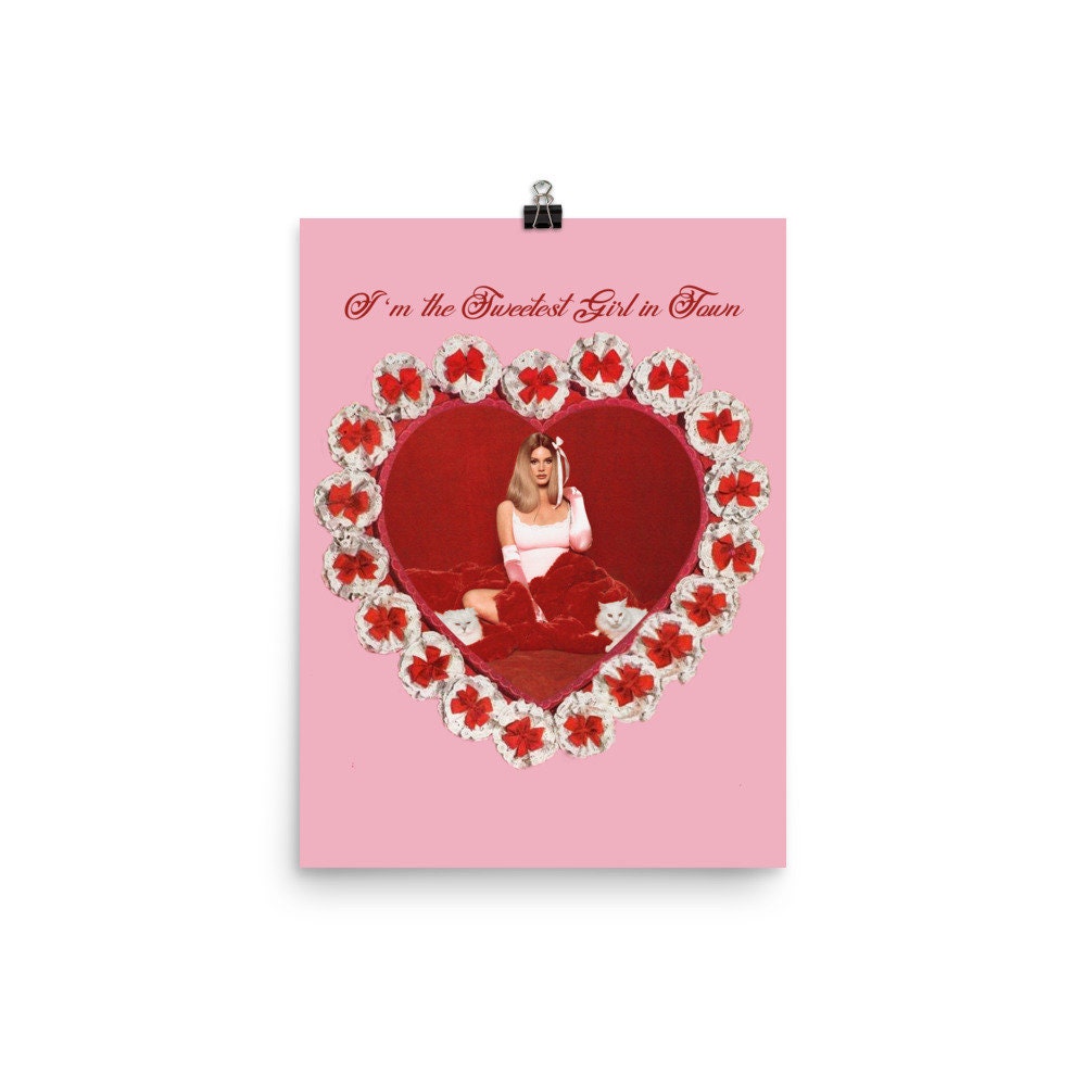 Lana Del Rey Skims Poster Coquette Aesthetic Room Decor Valentine's ...